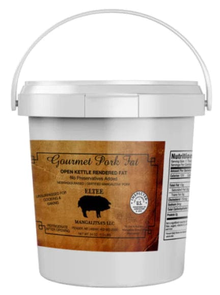 Cornhusker Premium Rendered Pork Fat Tub – The BBQ Emporium