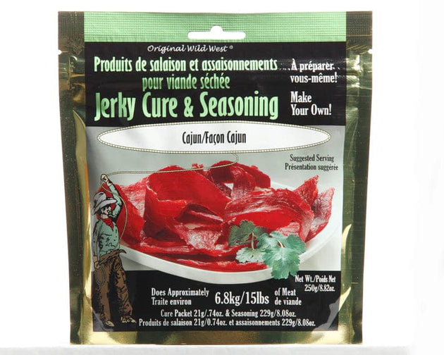Wild West - Cajun Jerky Cure and Seasoning – The BBQ Emporium