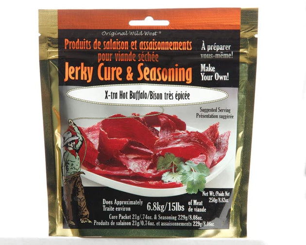 Wild West - X-tra Hot Buffalo Jerky Cure and Seasoning – The BBQ Emporium